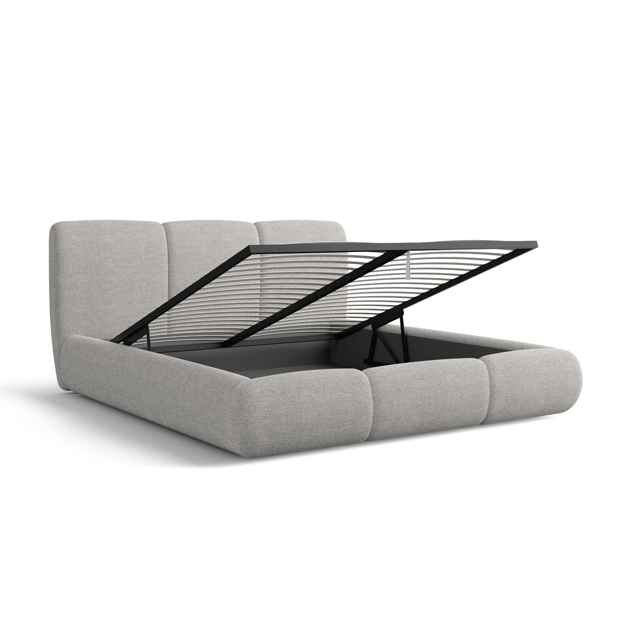Bed BASOLA with storage function – iconX STUDIOS - Switzerland