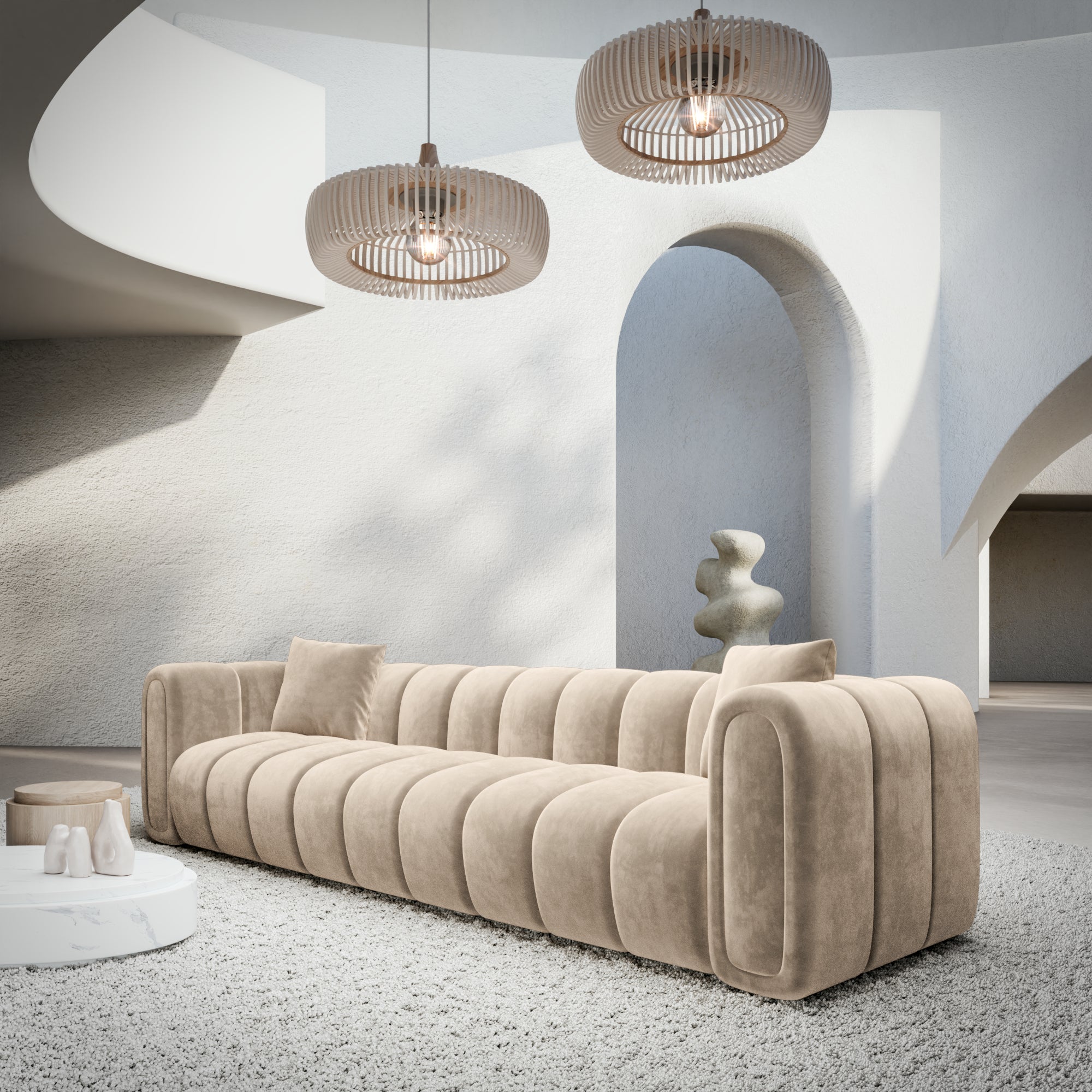 3 Seater Sofa ZUMA – iconX STUDIOS - Switzerland
